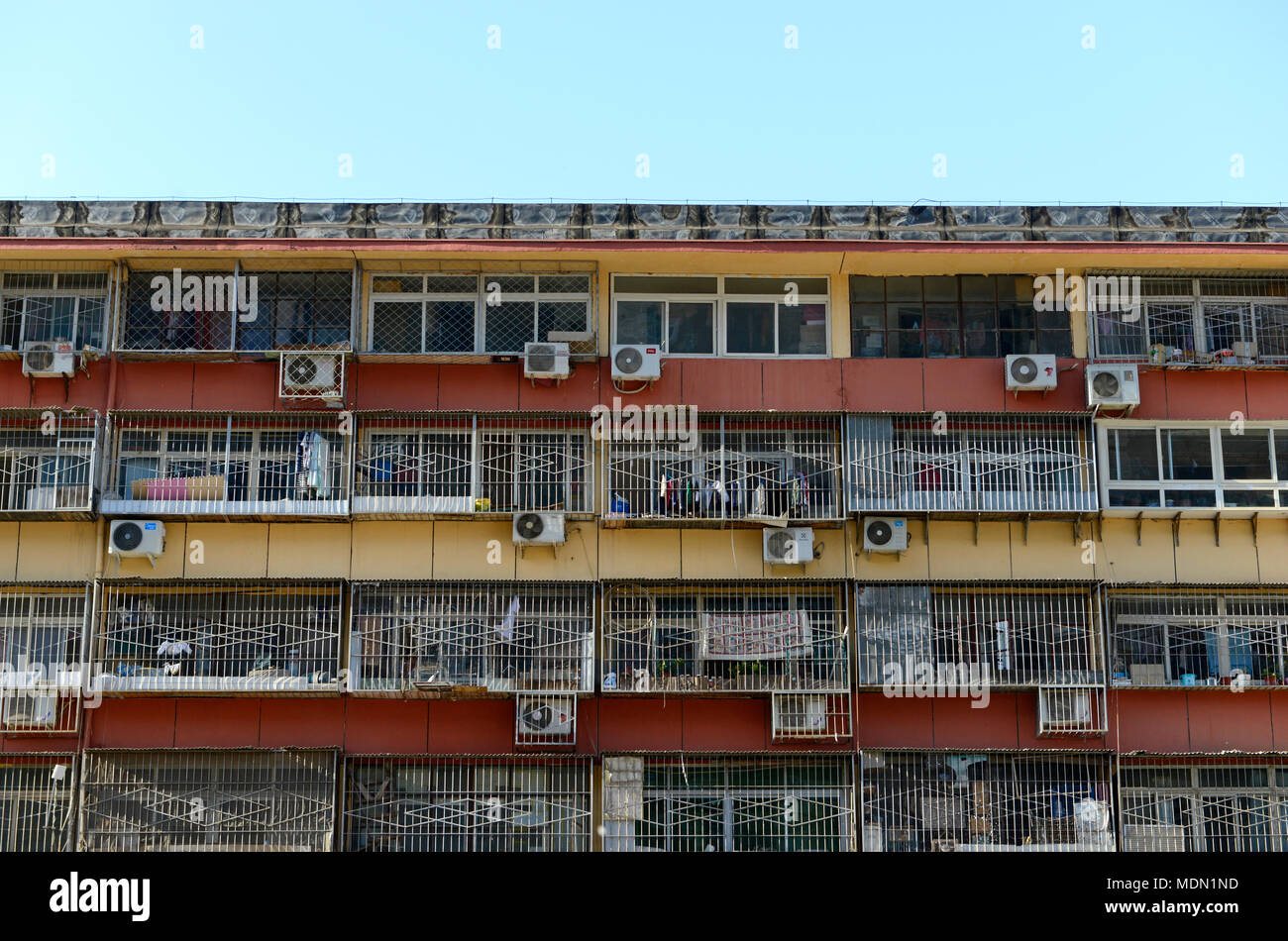 Beijing suburb apartment block hi-res stock photography and images - Alamy
