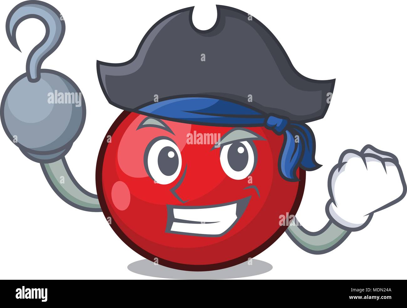 Pirate red currant character cartoon Stock Vector Image & Art - Alamy