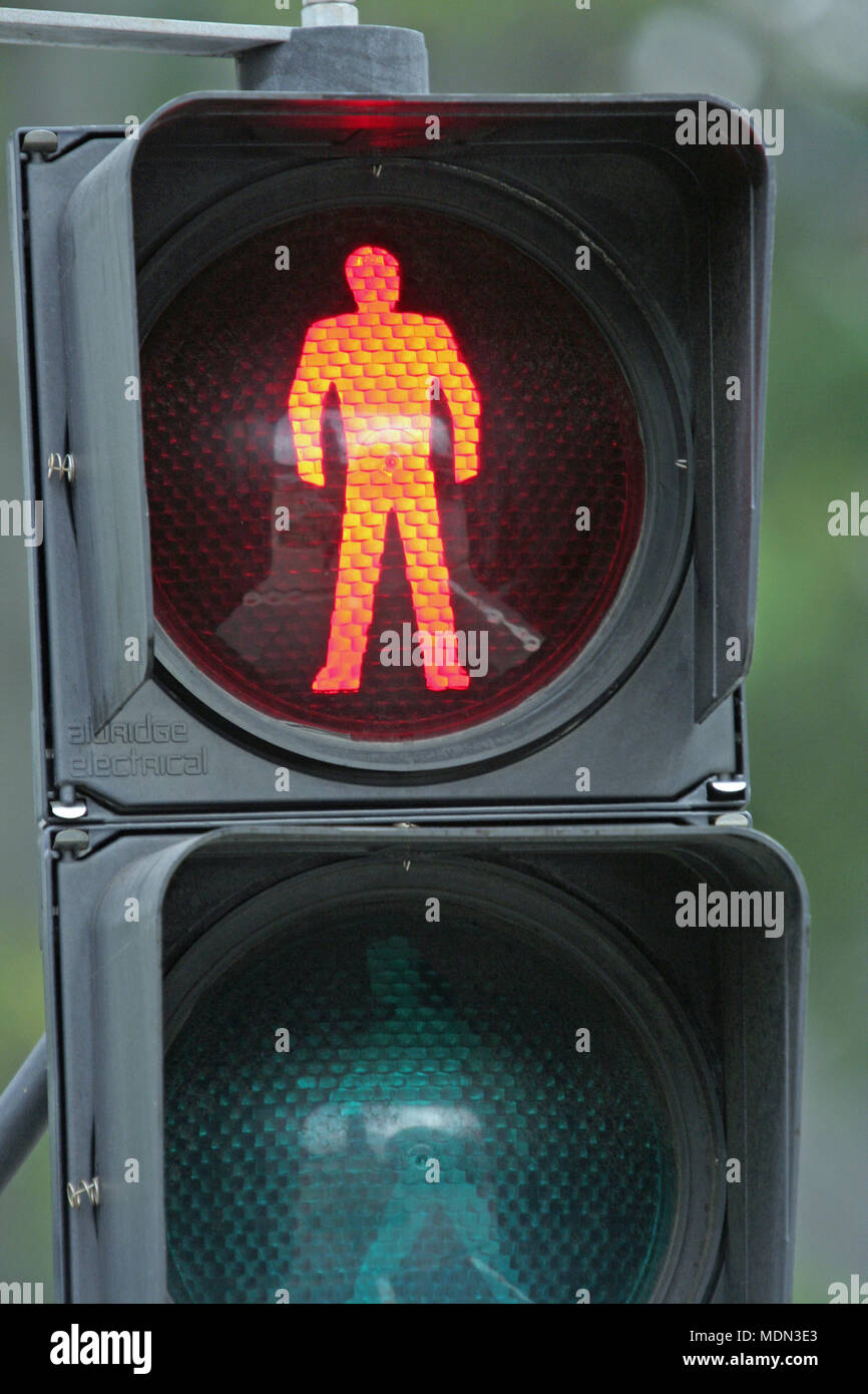 Traffic signal, Sydney, New South Wales, Australia Stock Photo - Alamy