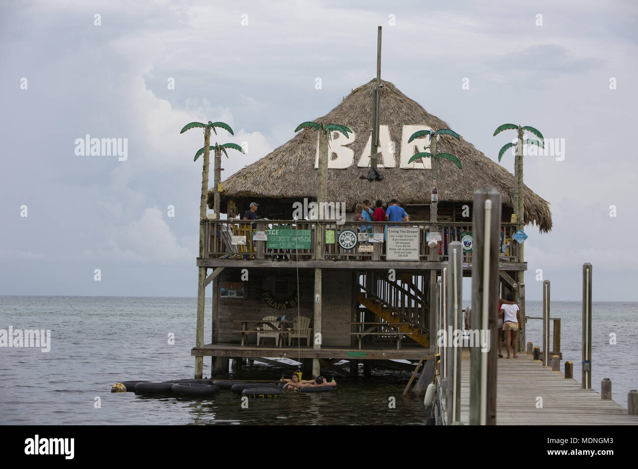 Palapa Bar & Grill Stock Photo - Alamy