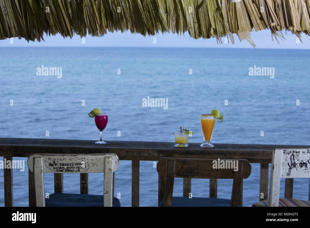 Palapa Bar & Grill Stock Photo - Alamy