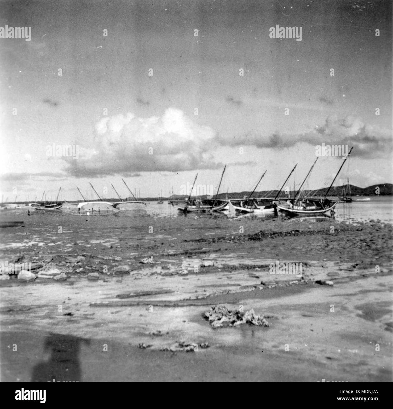 Pearling Luggers, Thursday Island, 1936 Stock Photo - Alamy