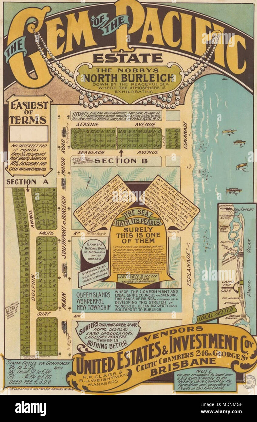 Estate maps hi-res stock photography and images - Alamy