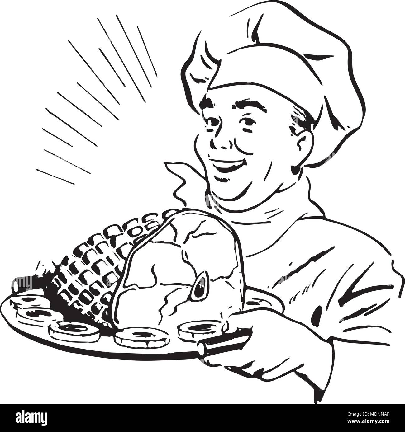 1950s chefs Cut Out Stock Images & Pictures - Alamy