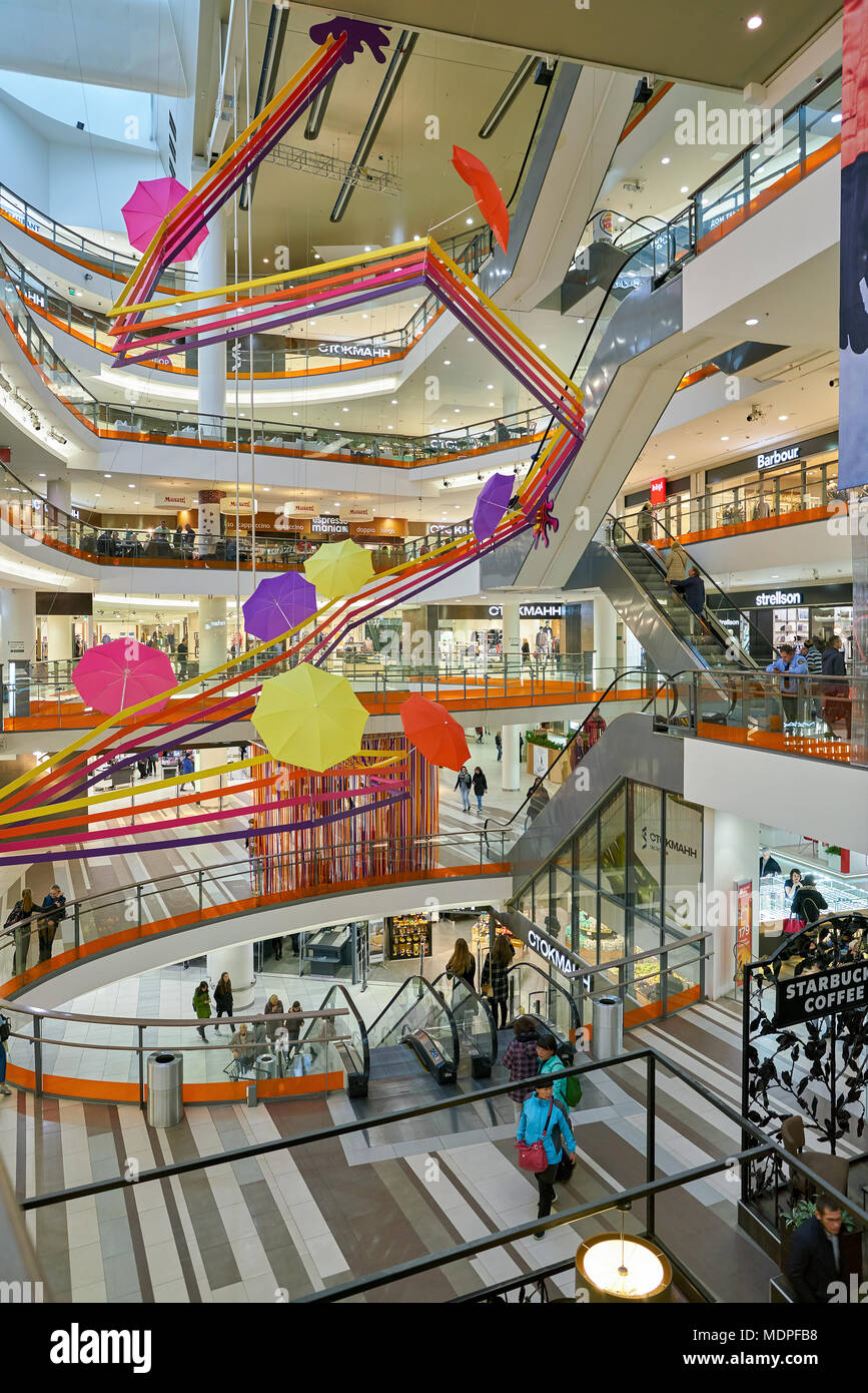 SAINT PETERSBURG, RUSSIA - CIRCA OCTOBER, 2017: inside the "Nevsky ...