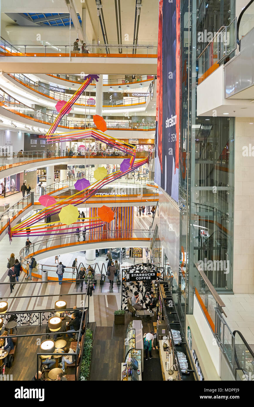 SAINT PETERSBURG, RUSSIA - CIRCA OCTOBER, 2017: inside the "Nevsky ...