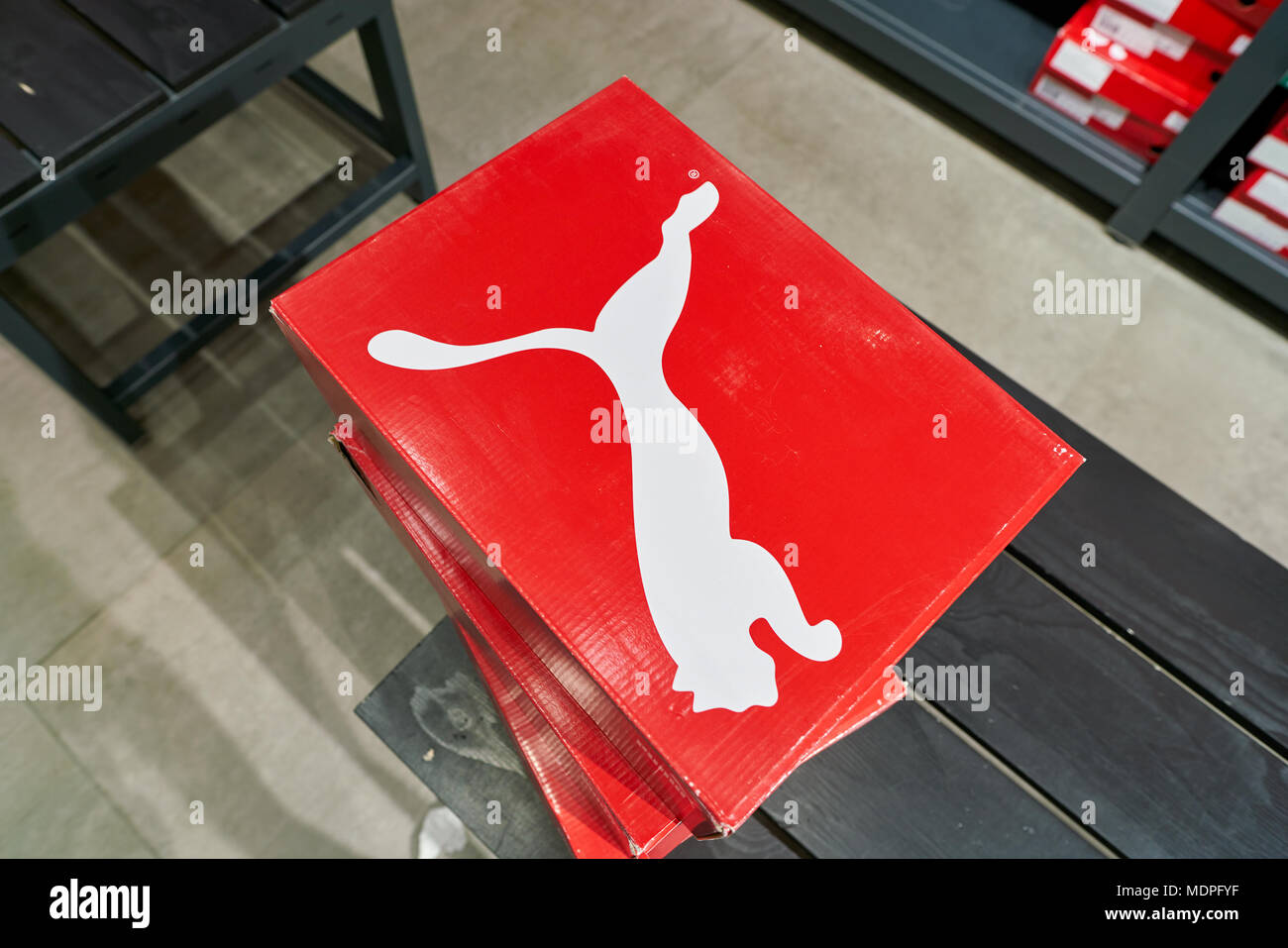 Puma tennis shoes hi-res stock photography and images - Alamy