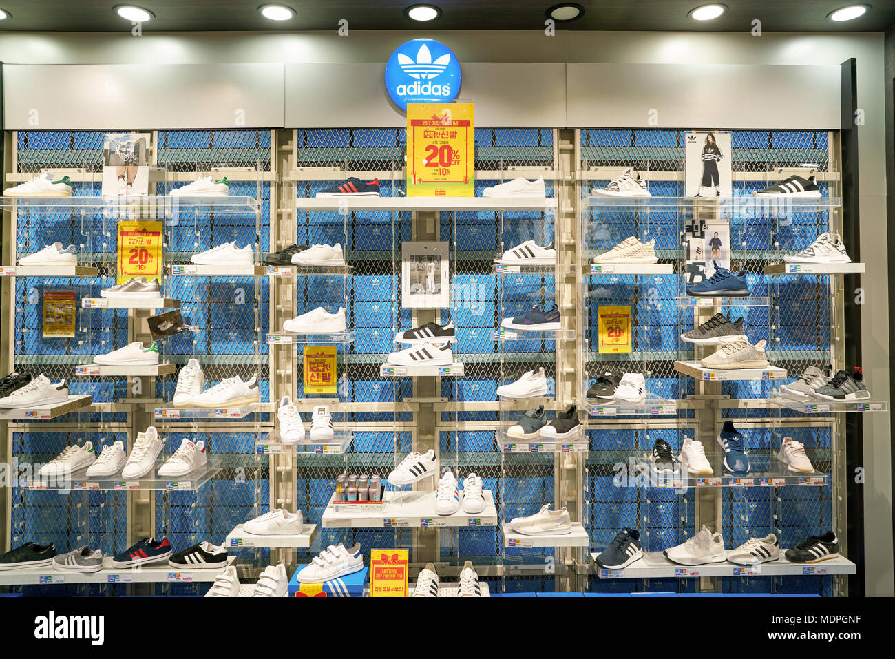 Adidas store layout interior hi-res stock photography and images - Alamy