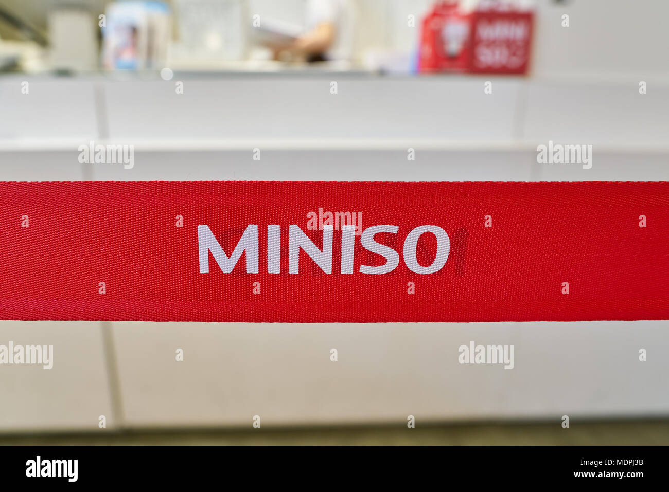 Miniso logo hi-res stock photography and images - Alamy