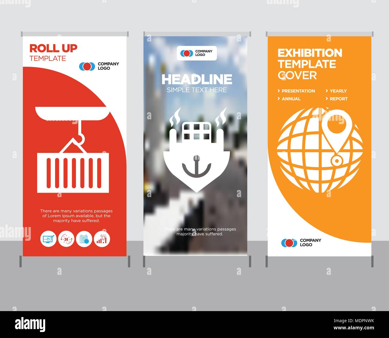 Ocean container vertical Stock Vector Images - Alamy