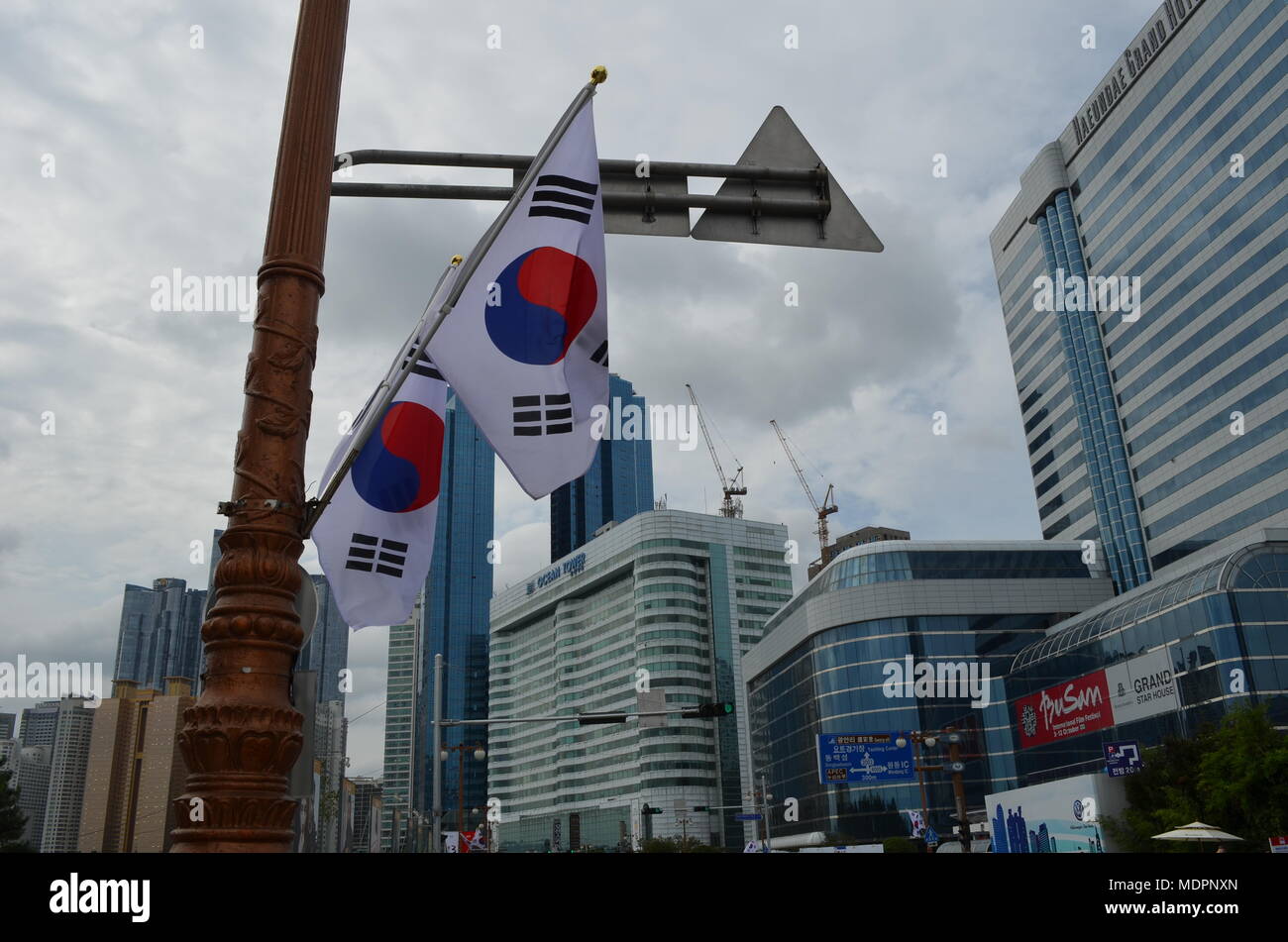 Modern Architecture in Busan, South Korea Stock Photo - Alamy