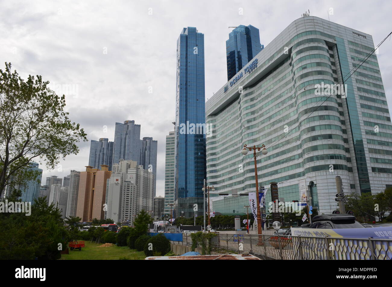 Modern Architecture in Busan, South Korea Stock Photo - Alamy