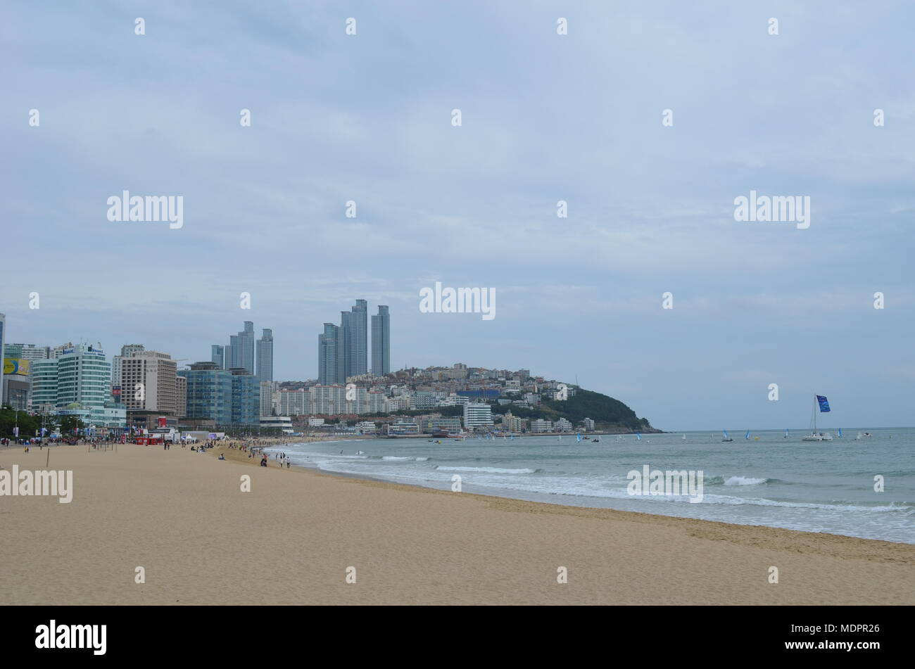 Beach in Busan, South Korea Stock Photo - Alamy