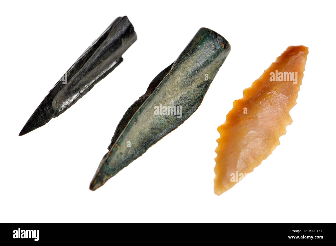 Neolithic arrowheads hi-res stock photography and images - Alamy