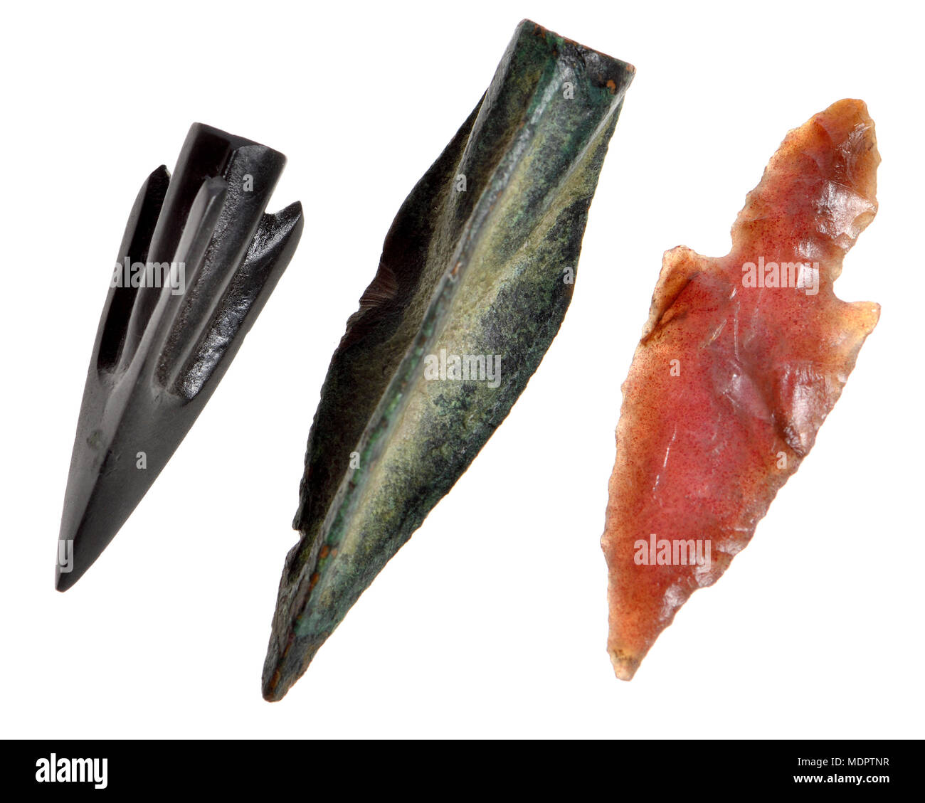 Neolithic arrowheads hi-res stock photography and images - Alamy