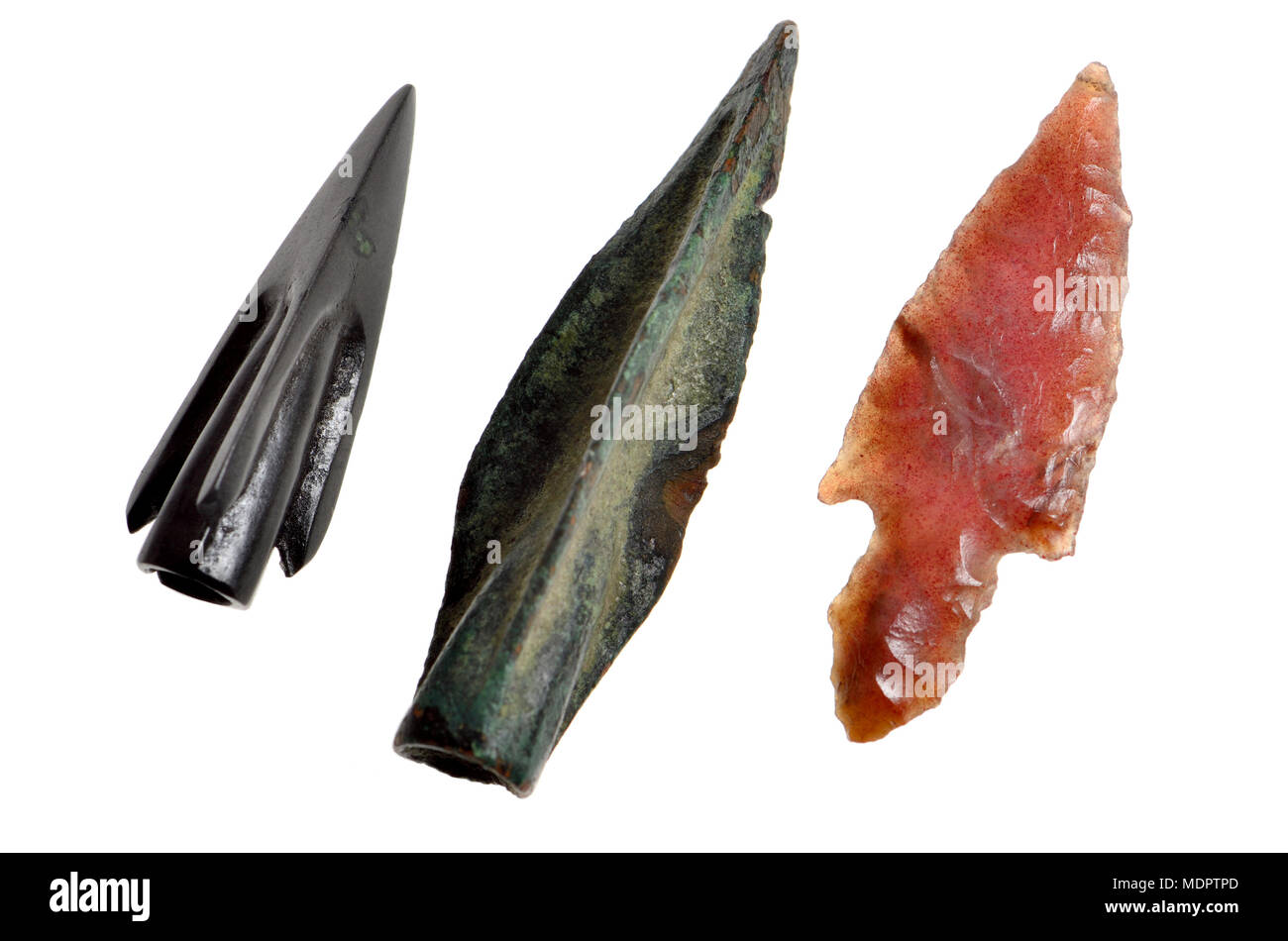 Neolithic arrowheads hi-res stock photography and images - Alamy
