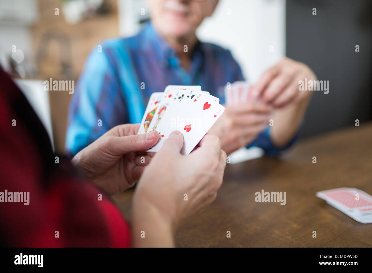 Lady Playing Cards High Resolution Stock Photography and Images - Alamy