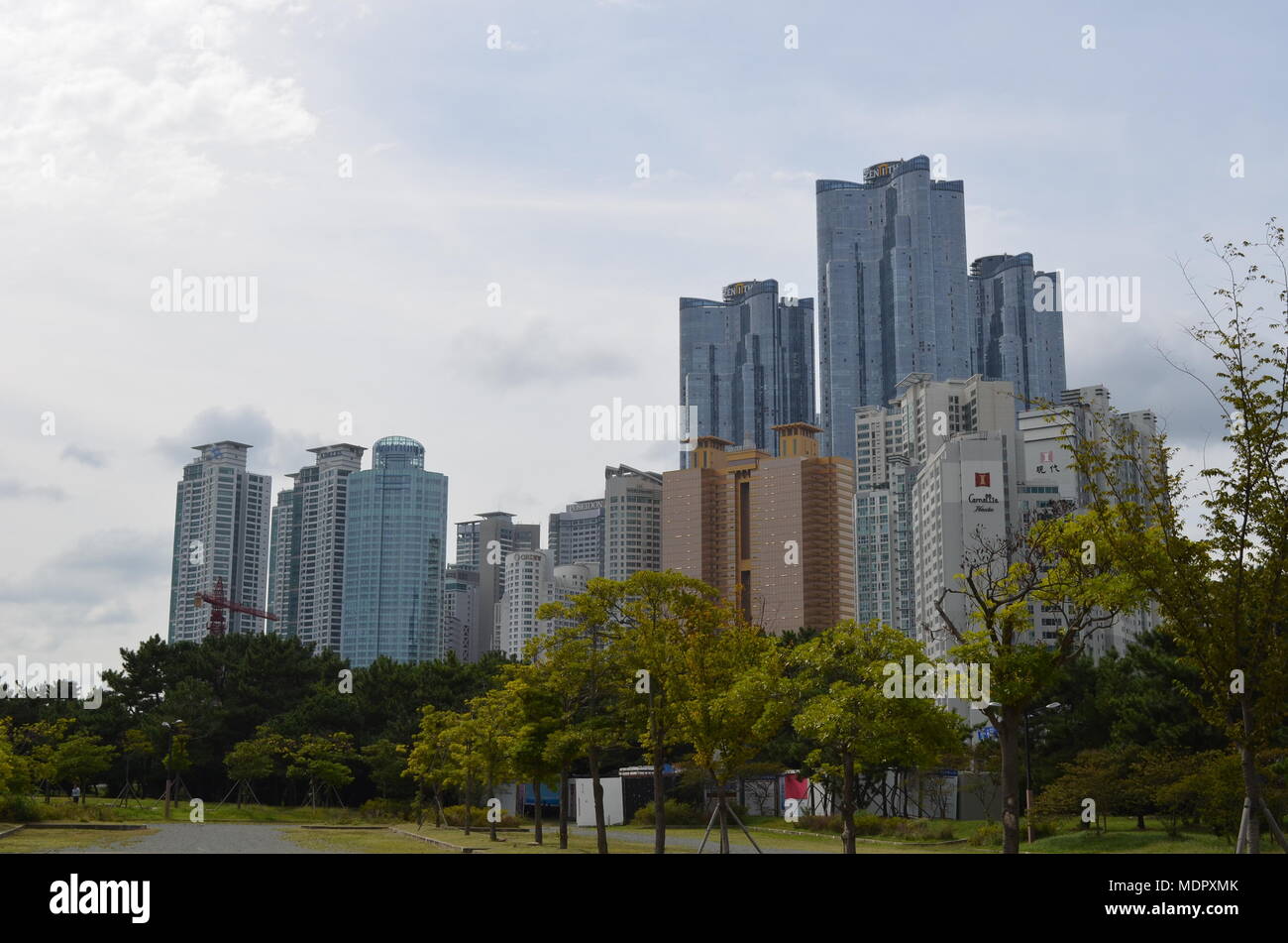 Buildings in Busan, South Korea Stock Photo - Alamy