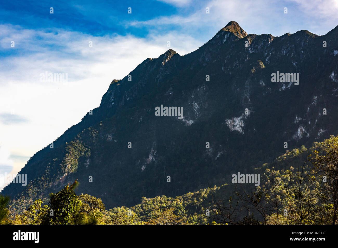Mountain Doi Luang, Chiang Dao, Thailand Stock Photo - Alamy