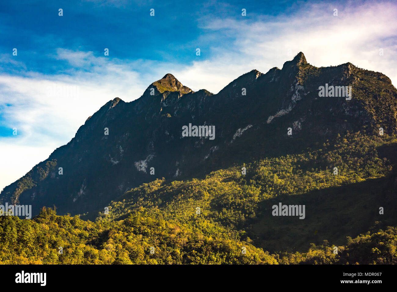 Mountain Doi Luang, Chiang Dao, Thailand Stock Photo - Alamy