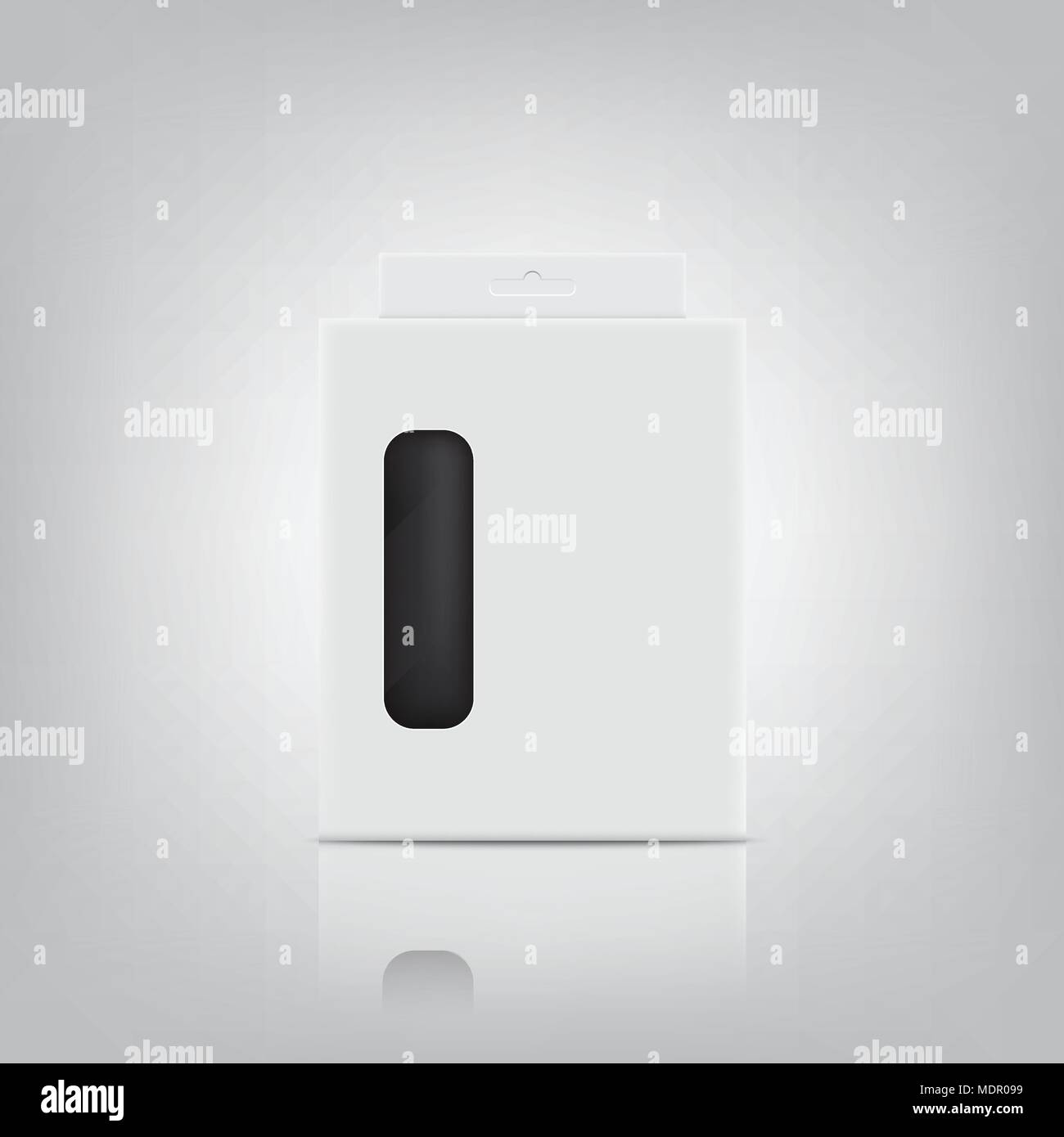 Design of simple white package box Stock Vector Image & Art - Alamy