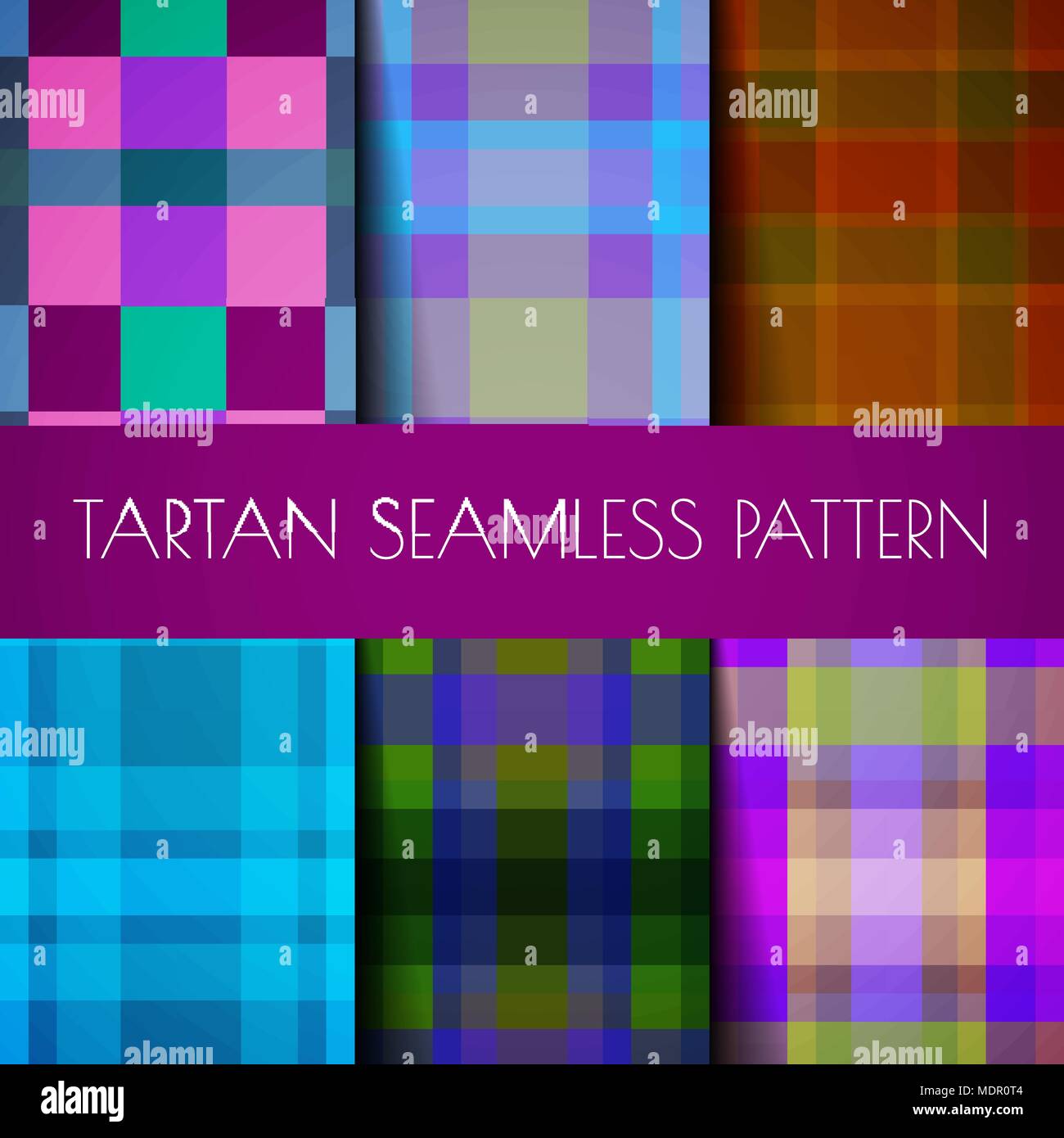 Cross check plaid tartan Stock Vector Images - Alamy