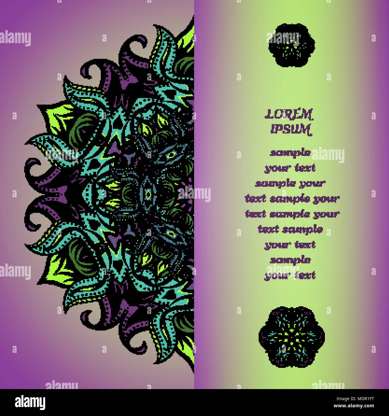 Vector invitation card Stock Vector Image & Art - Alamy