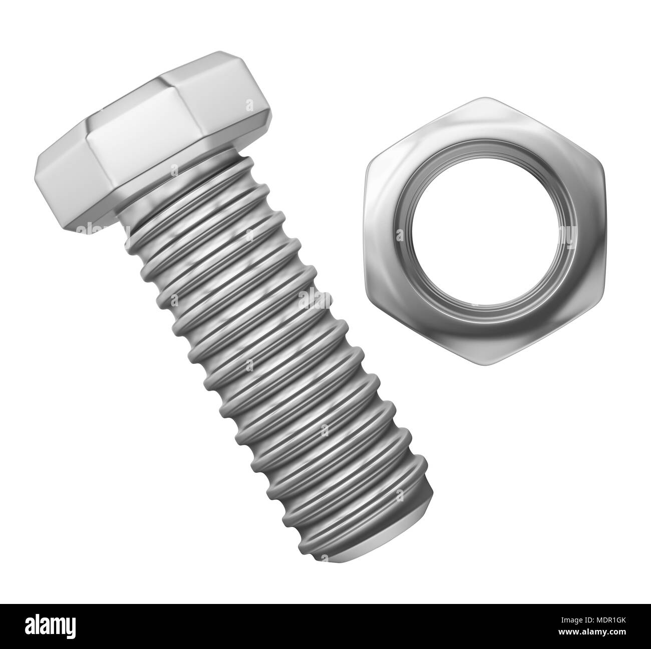 Bolt detail Cut Out Stock Images & Pictures - Alamy