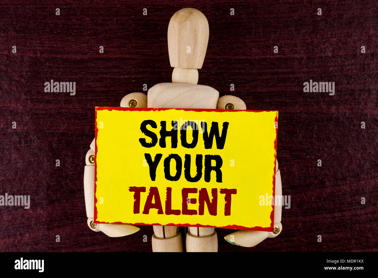 Word writing text Show Your Talent. Business concept for Demonstrate ...