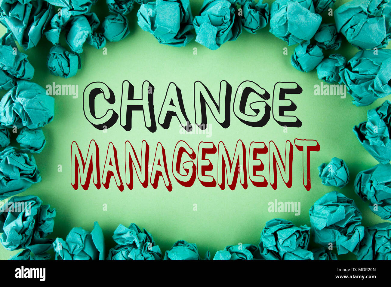 Word writing text Change Management. Business concept for replace ...