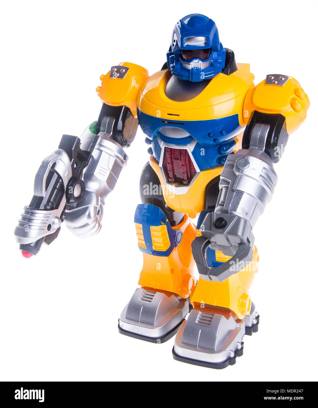 toy robot on the background Stock Photo - Alamy
