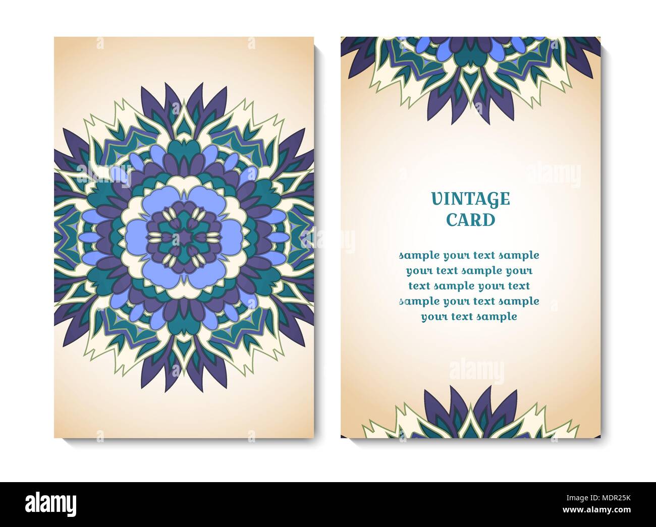 Vector invitation card Stock Vector Image & Art - Alamy