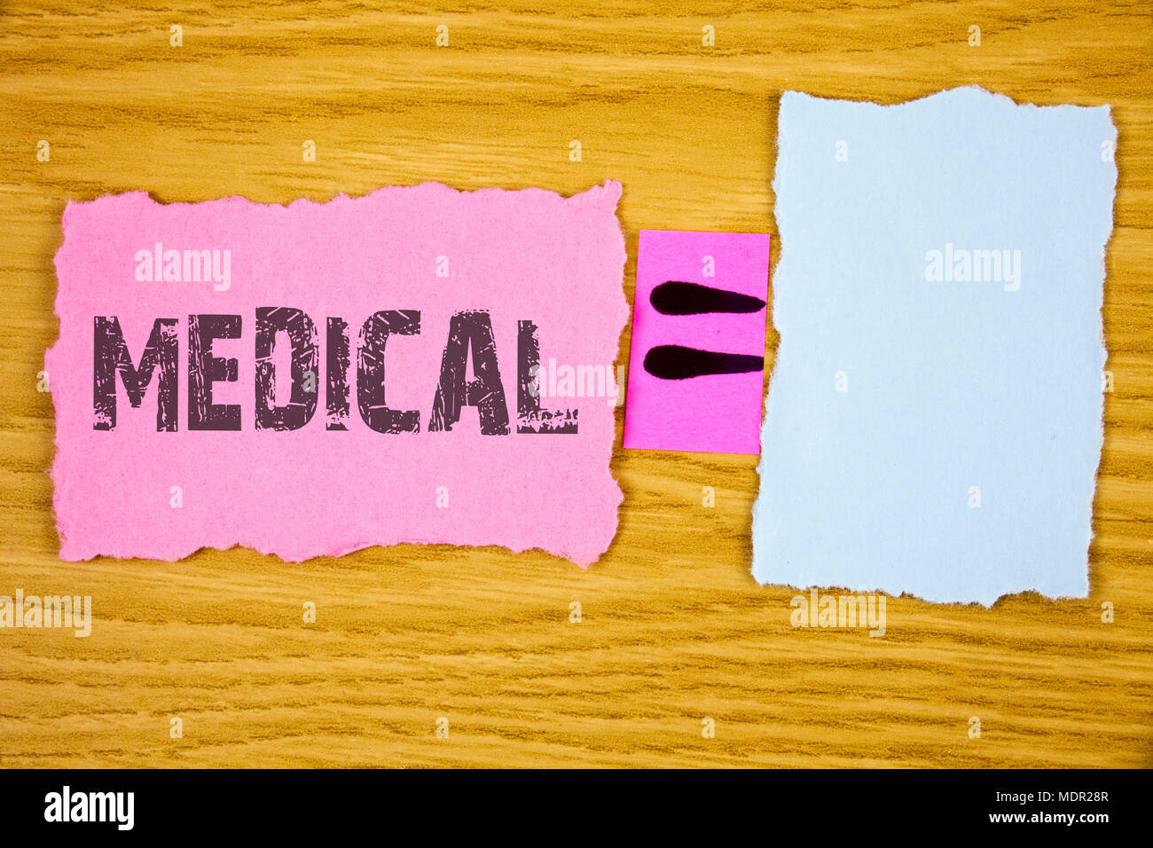 Writing note showing Medical. Business photo showcasing Related to ...