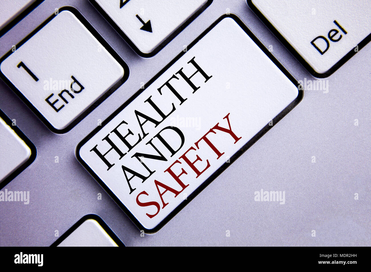 Word writing text Health And Safety. Business concept for being in good ...