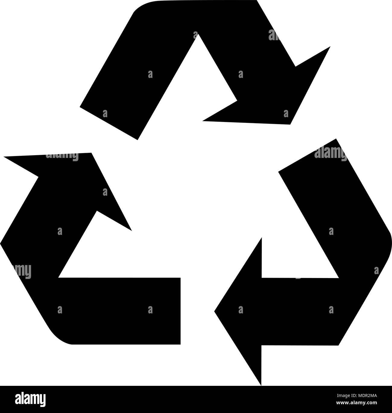 recycle icon in trendy flat style isolated on background. recycle icon ...
