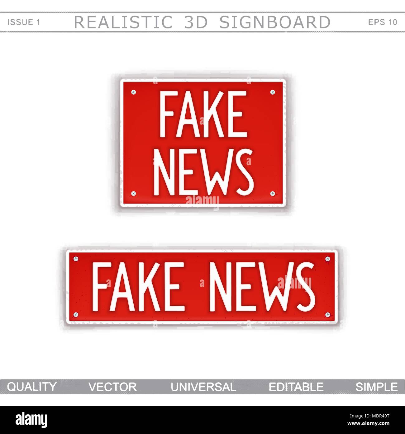 Fake view Stock Vector Images - Alamy