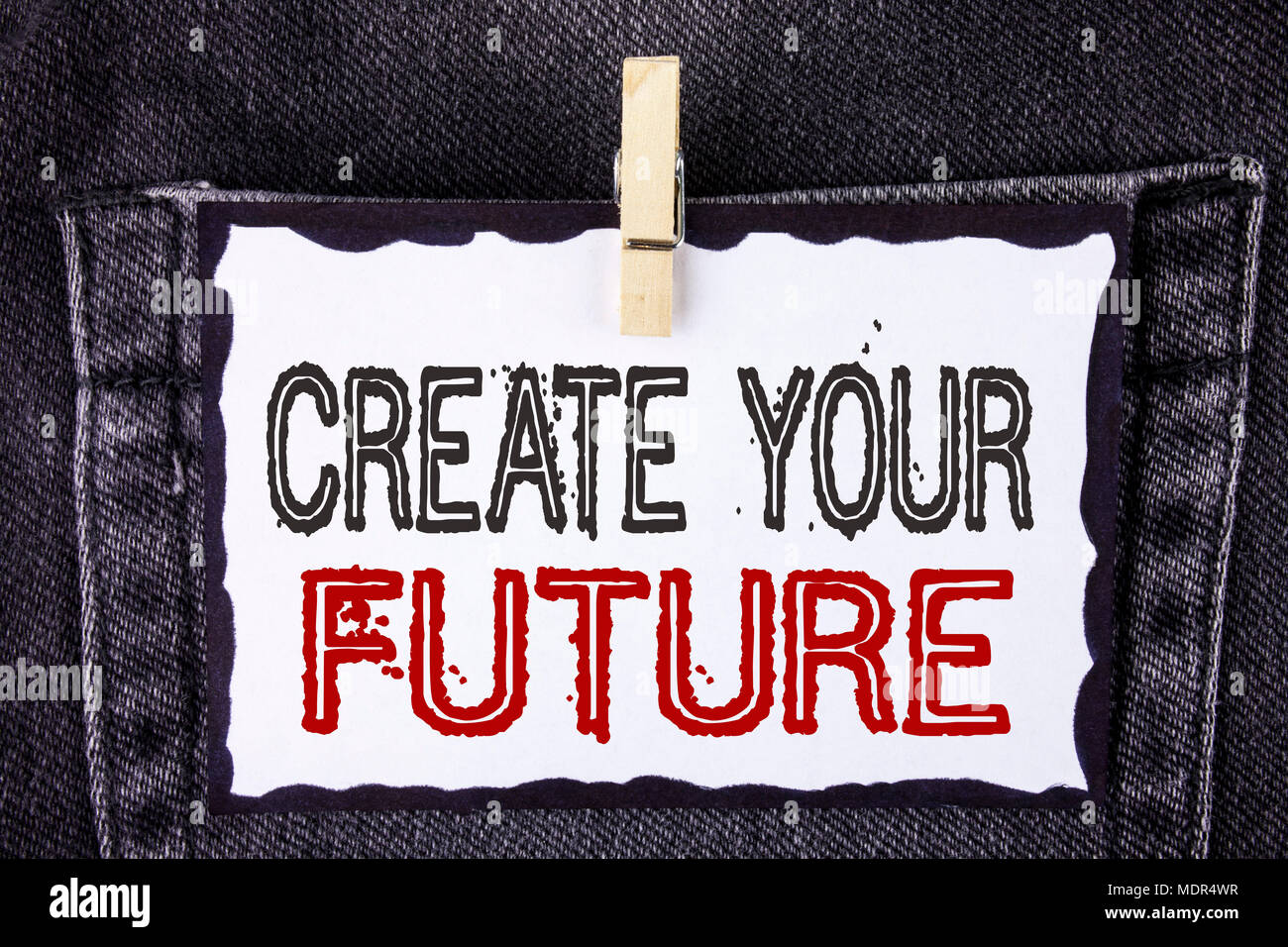 Word writing text Create Your Future. Business concept for career goals ...