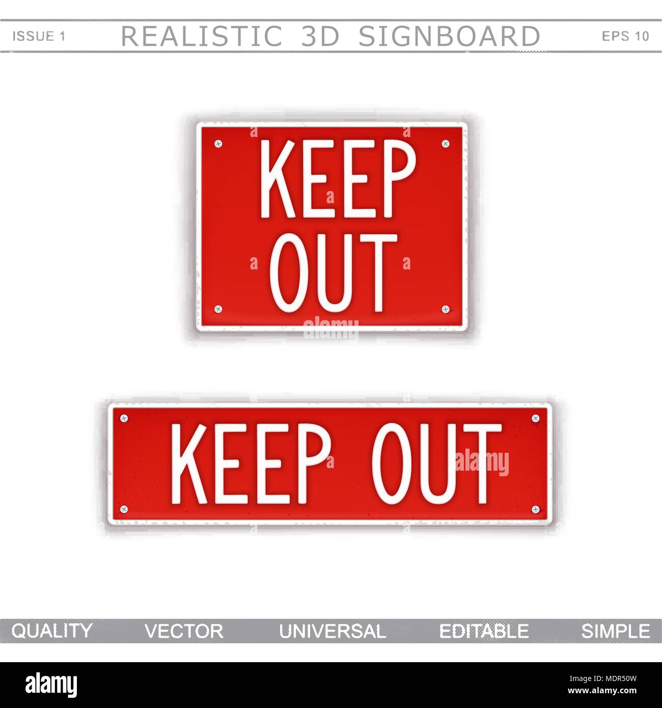 Attention Signboard High Resolution Stock Photography and Images - Alamy