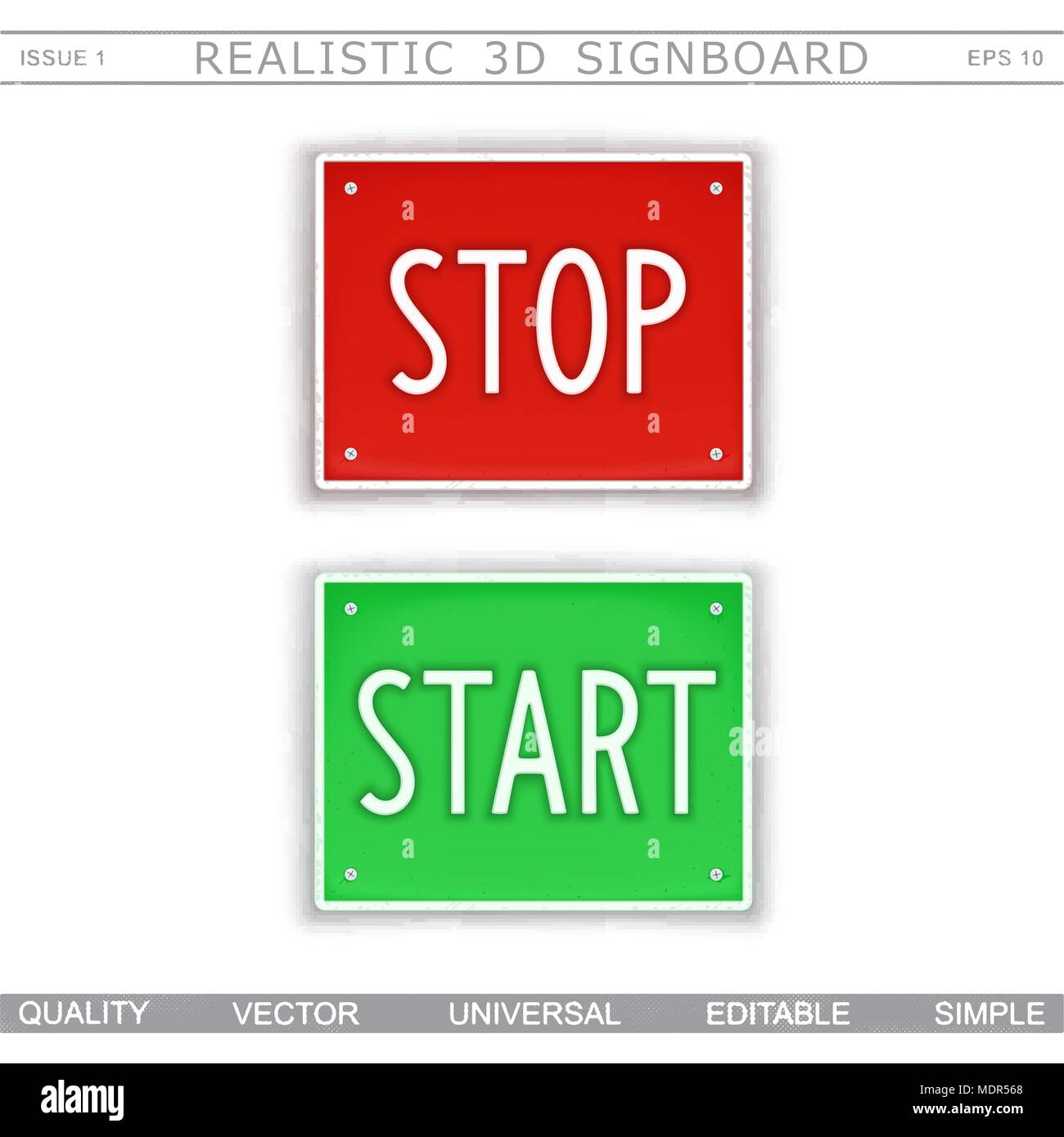 Car stop start Stock Vector Images - Alamy