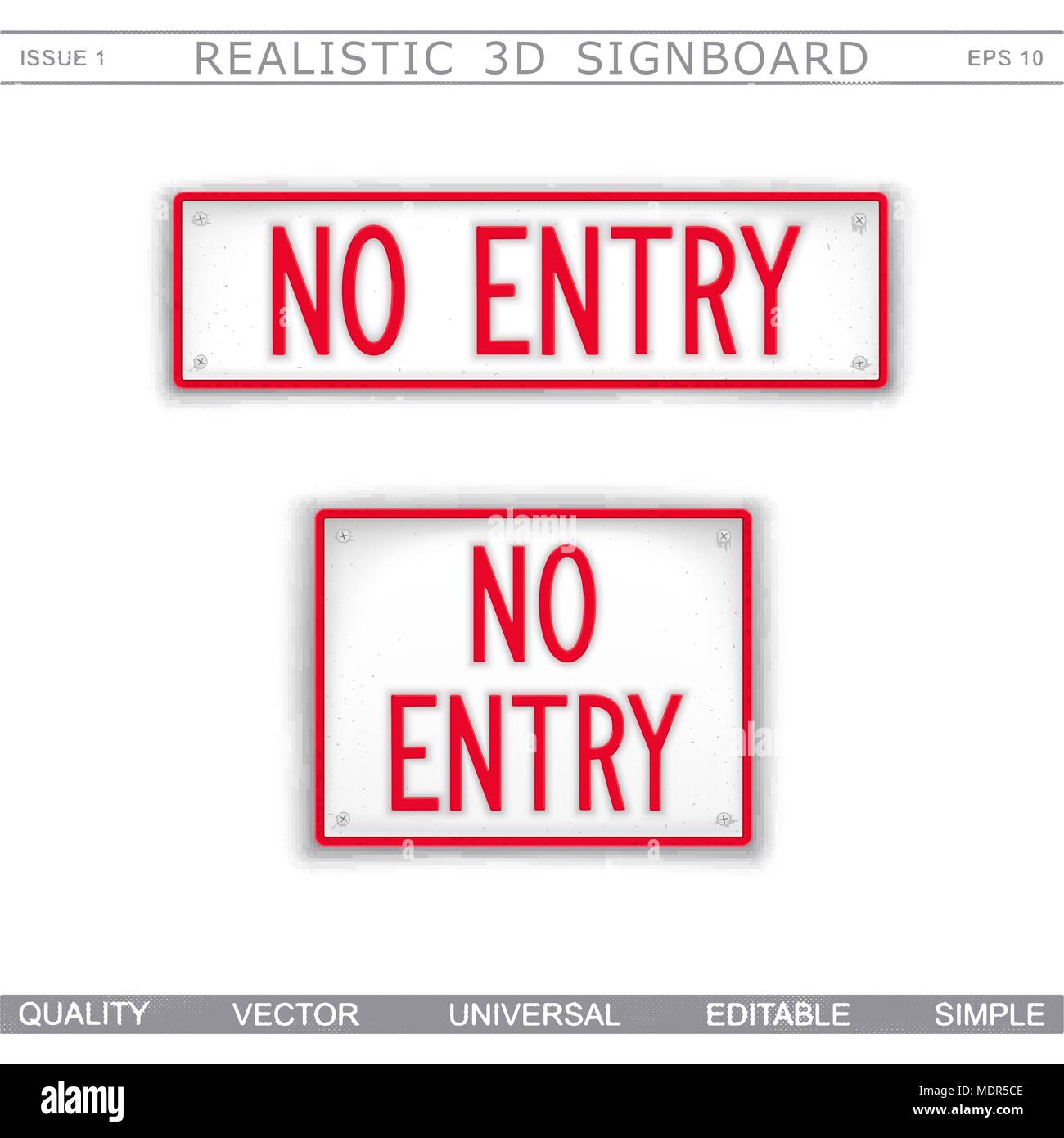 No Entry Board High Resolution Stock Photography and Images - Alamy