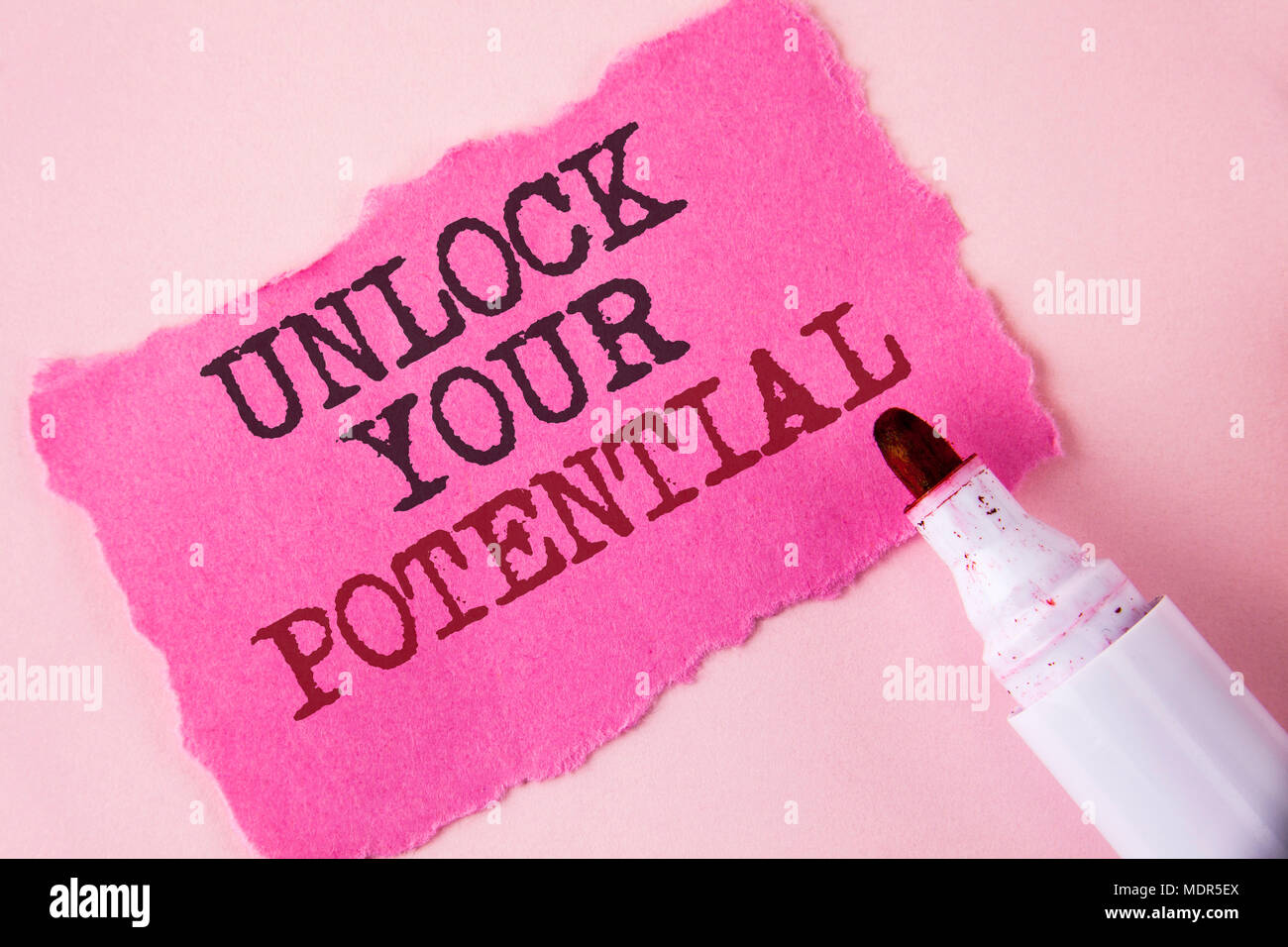 Word writing text Unlock Your Potential. Business concept for Reveal ...