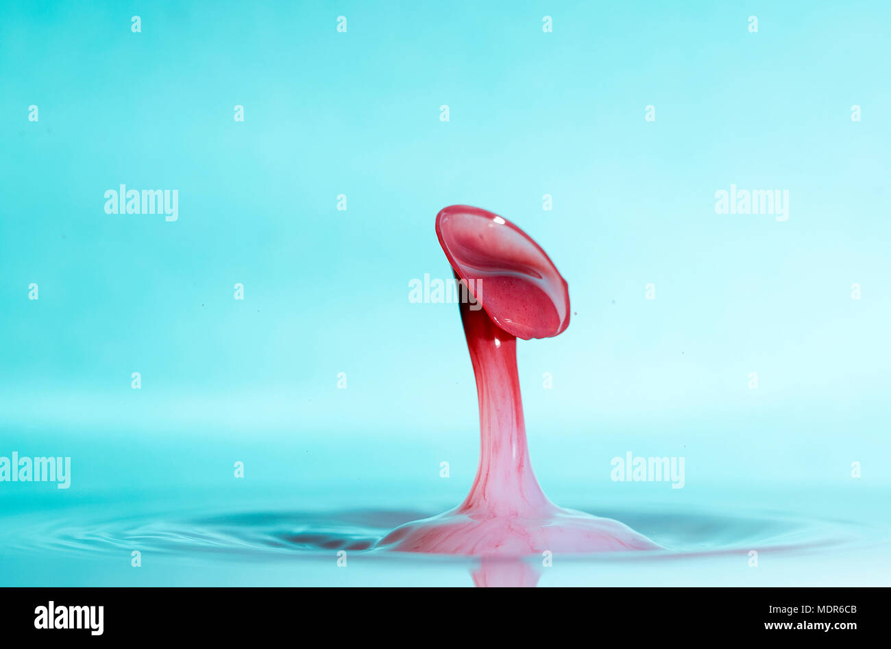 Shape of a droplet Stock Photo - Alamy