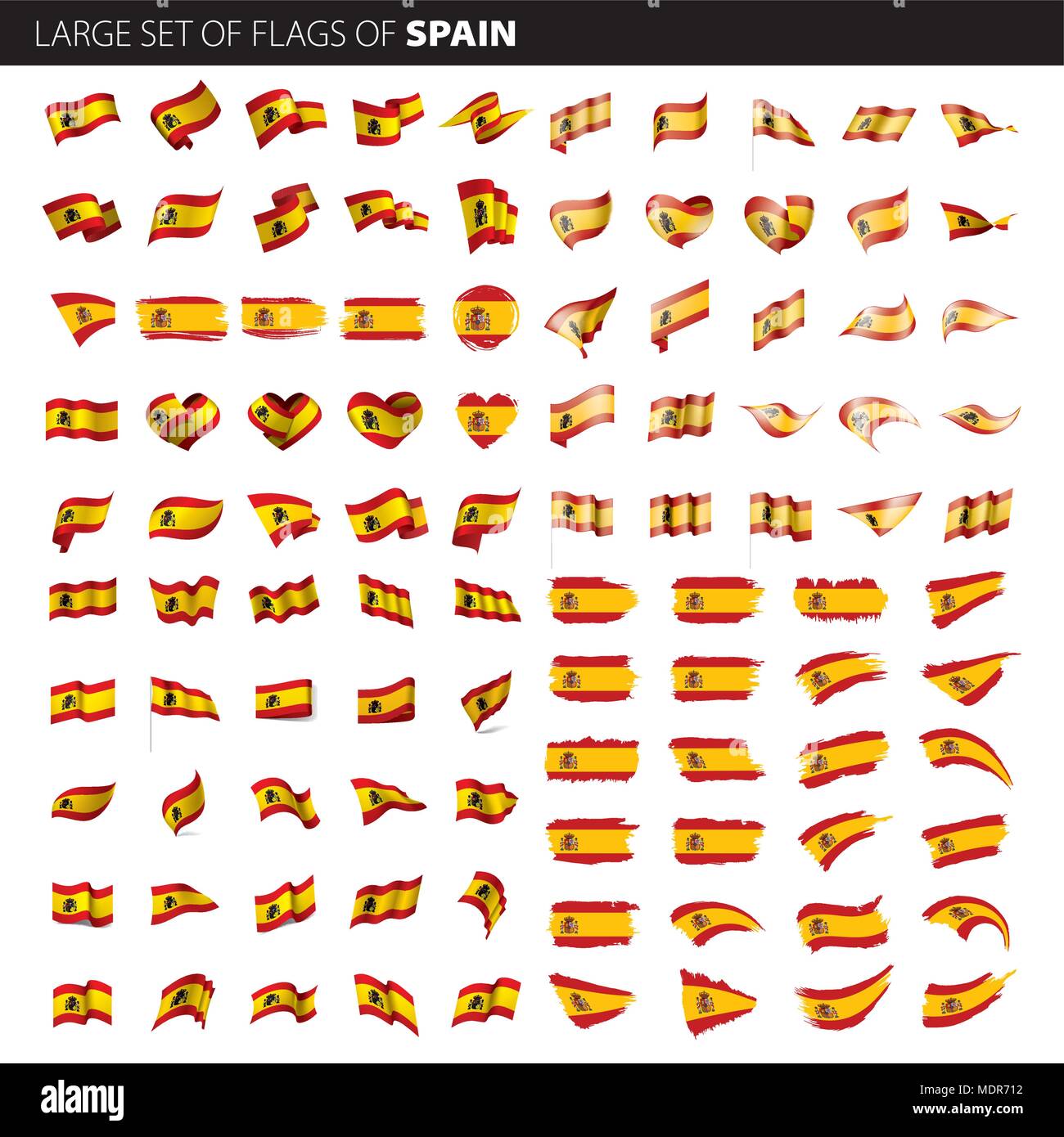 Big spain flag hi-res stock photography and images - Alamy