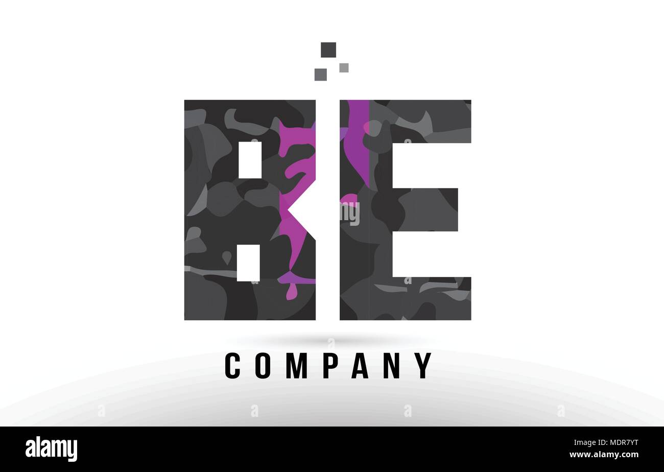 B and e logo hi-res stock photography and images - Alamy