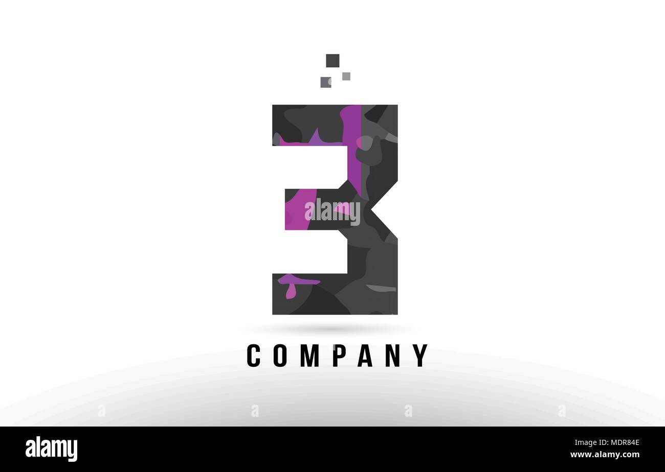 3 logo Stock Vector Images - Alamy