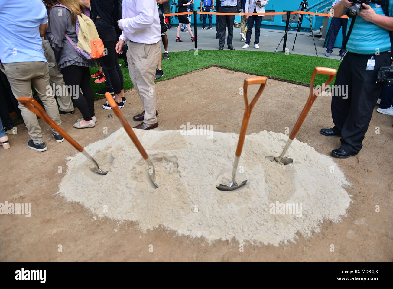 Miami Open Hard Rock Stadium Ground Breaking Ceremony at Hard Rock ...