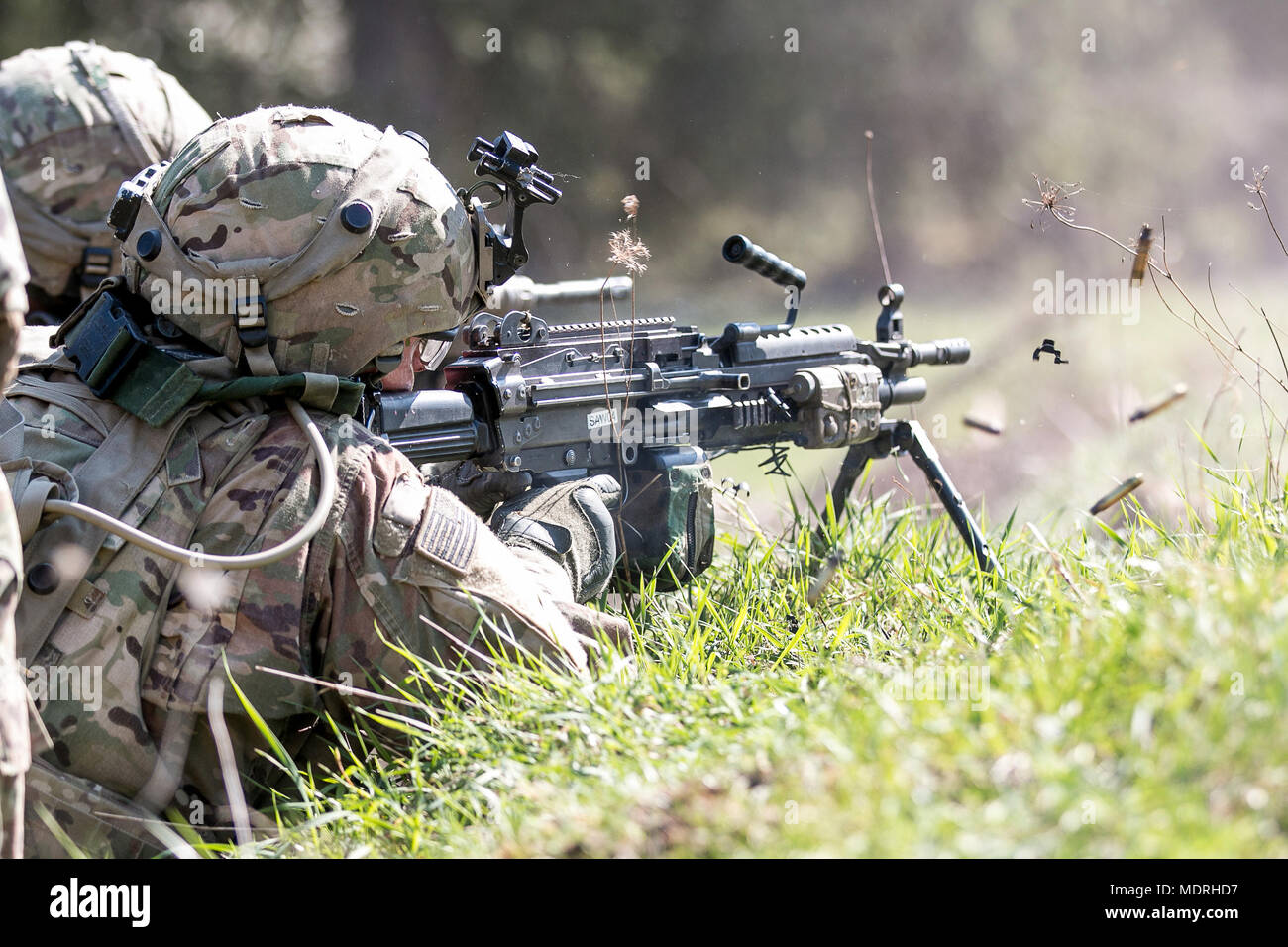 A Soldier assigned to 1st Battalion, 63rd Armor Regiment, 2nd Armored ...