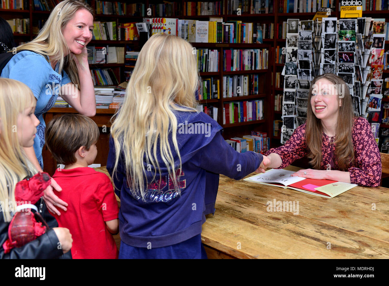 Chelsea Clinton signs copies of her new book 'She Persisted Around the ...