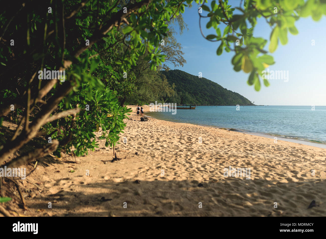 Beautiful tropical beach of Koh Rong Samloem. Sunset Beach. Cambodia ...