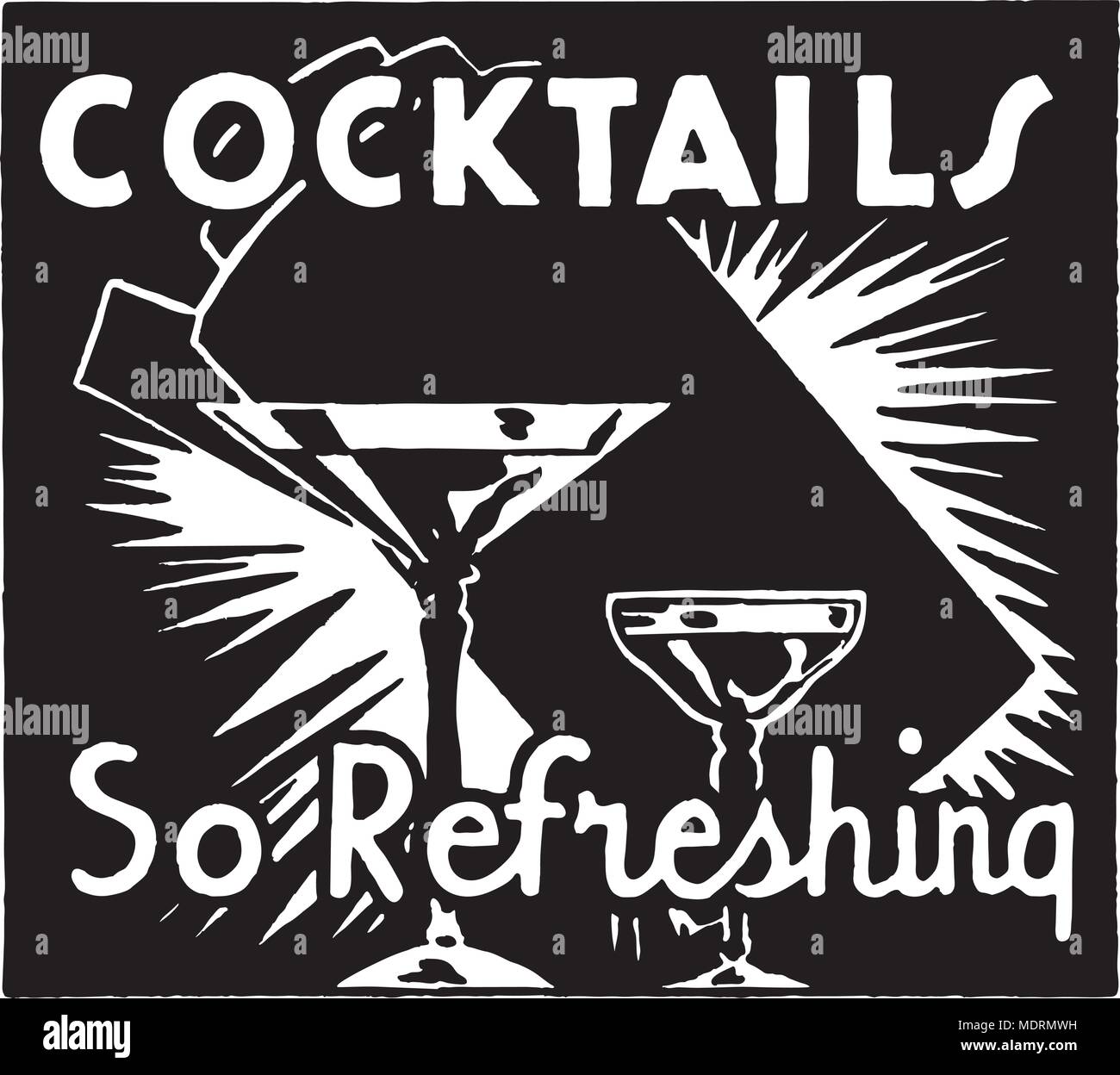 1940 ad art vector hi-res stock photography and images - Alamy